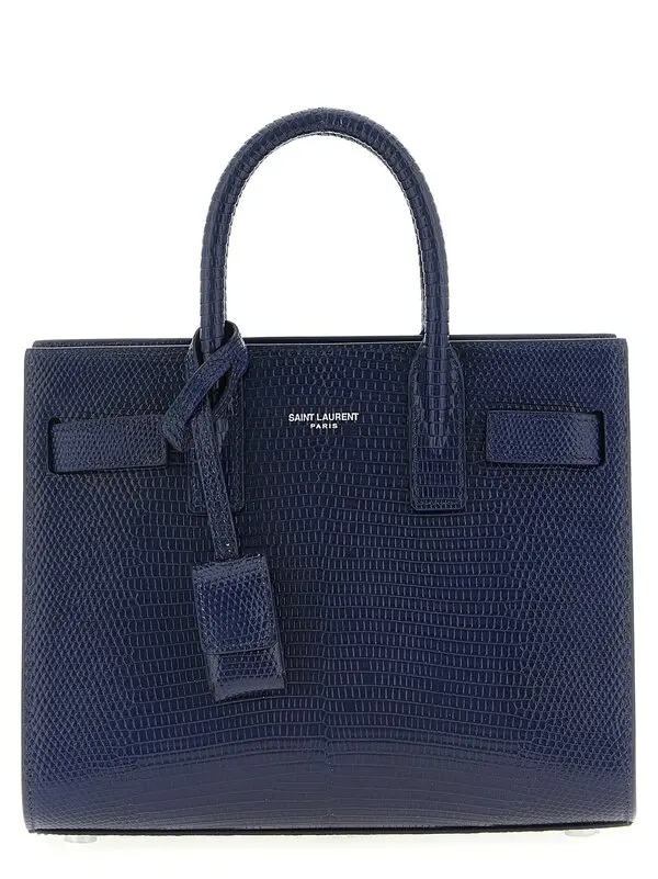 Saint Laurent Nano Sac De Jour Handbag - Blue