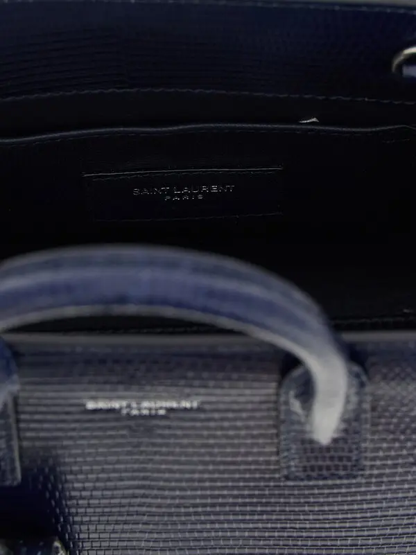 Saint Laurent Nano Sac De Jour Handbag - Blue