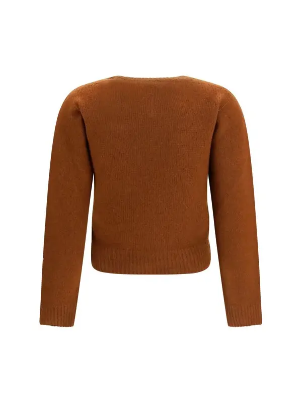 TOM FORD Cashmere And Silk Sweater - Brown