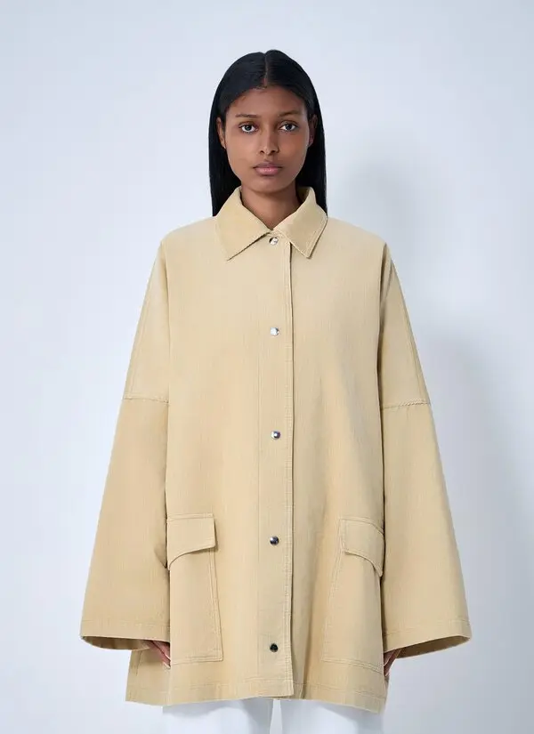 TOTEME Shirt Jacket - Cream