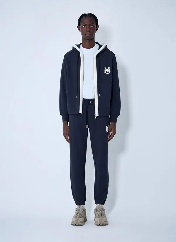 Moncler Zip-up Hoodie - Blue
