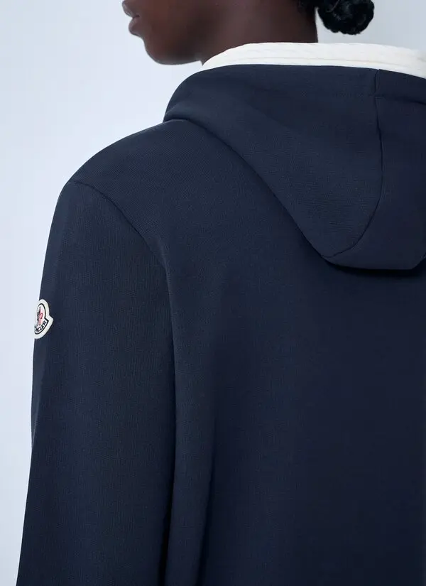 Moncler Zip-up Hoodie - Blue