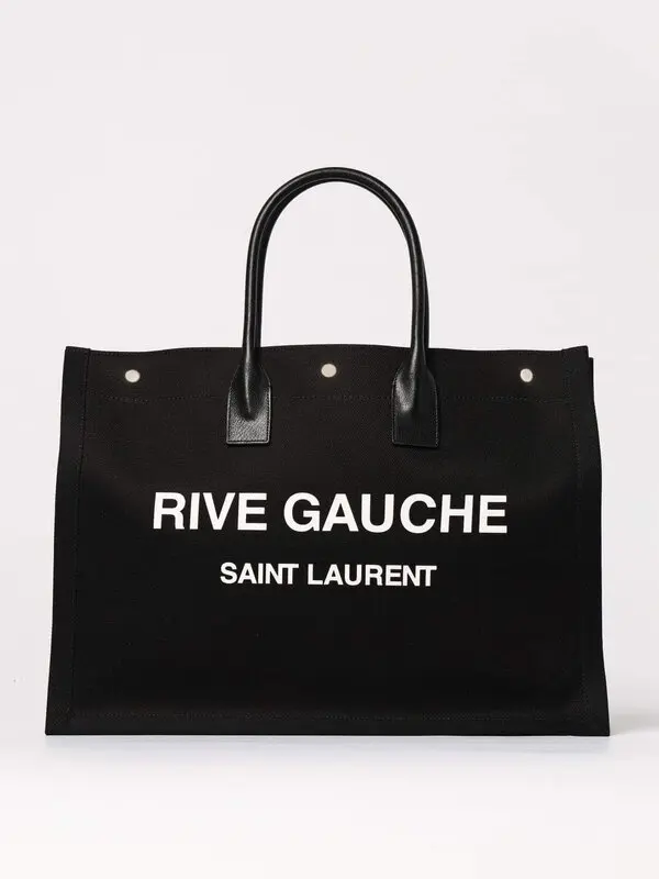 Saint Laurent Rive Gauche Tote Bag - Black