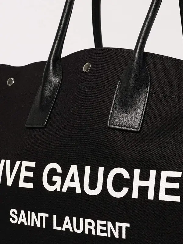 Saint Laurent Rive Gauche Tote Bag - Black