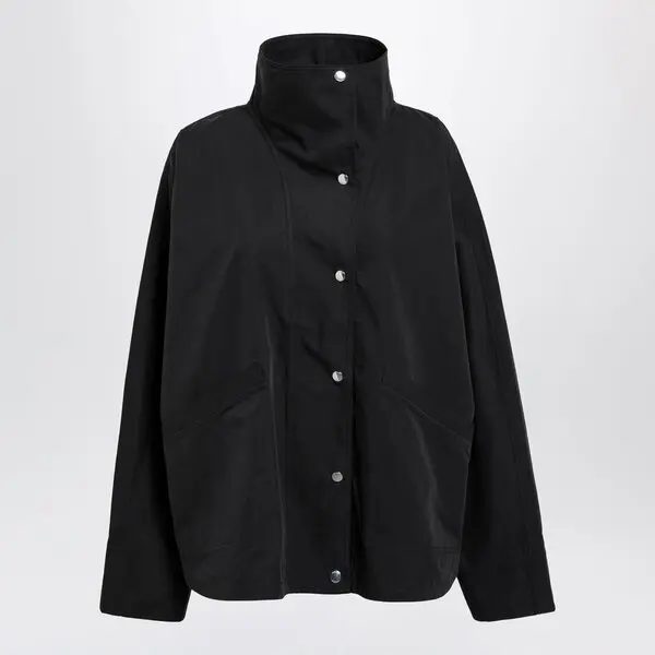 TOTEME Cotton-blend Windbreaker Jacket - Black