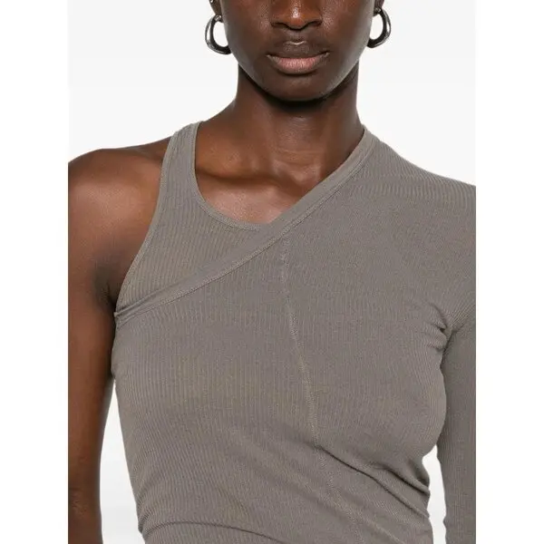 Rick Owens Grey Tops T-shirts & Jerseys - Gray
