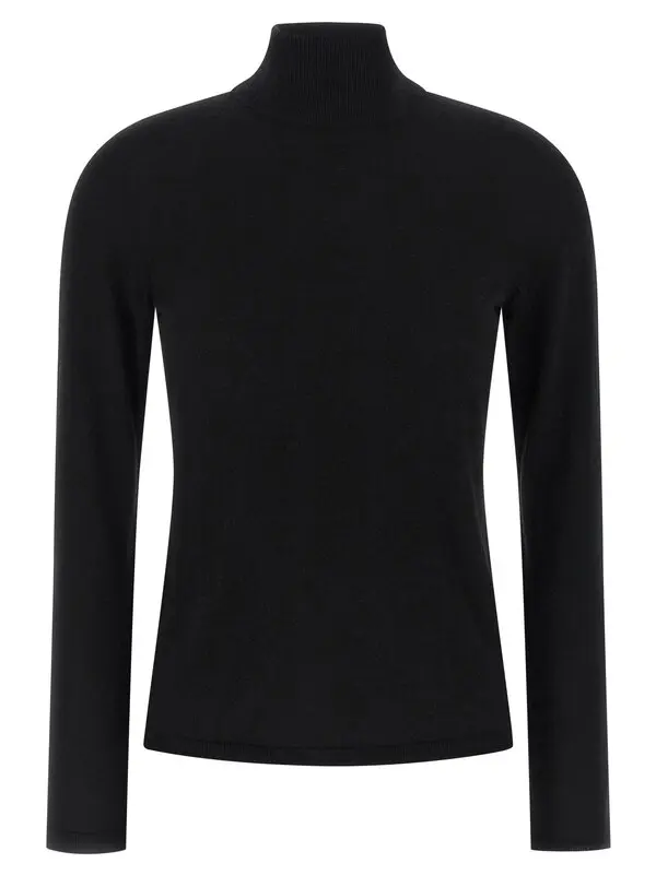Max Mara Meana Turtleneck Sweater - Black