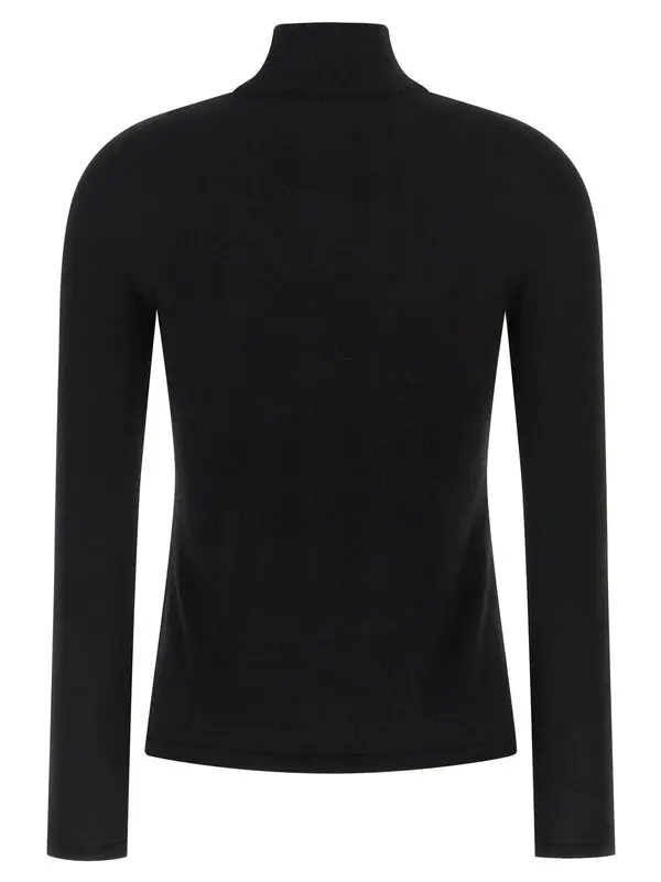 Max Mara Meana Turtleneck Sweater - Black