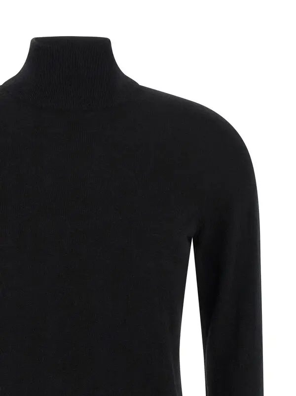 Max Mara Meana Turtleneck Sweater - Black