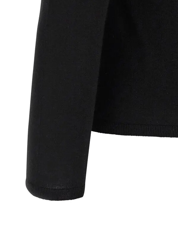 Max Mara Meana Turtleneck Sweater - Black