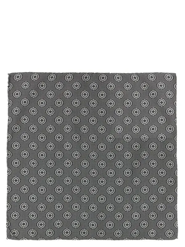 Brunello Cucinelli Silk Clutch Bag - Gray