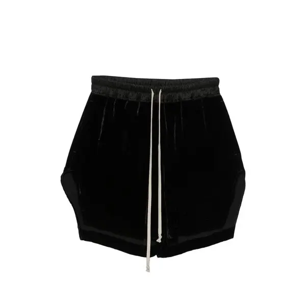 Rick Owens Shorts Mini Shorts - Black