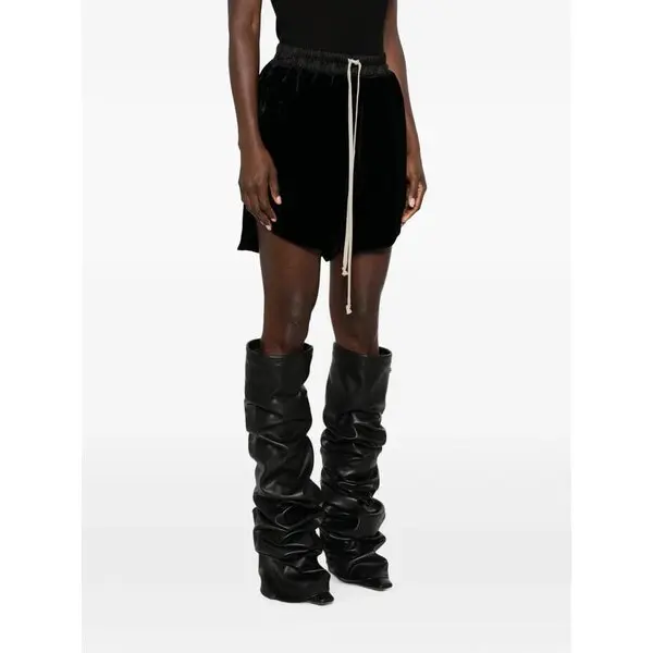 Rick Owens Mini Shorts - Black