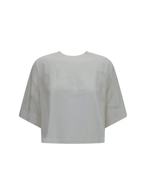 Burberry Logo Cotton T-shirt - White