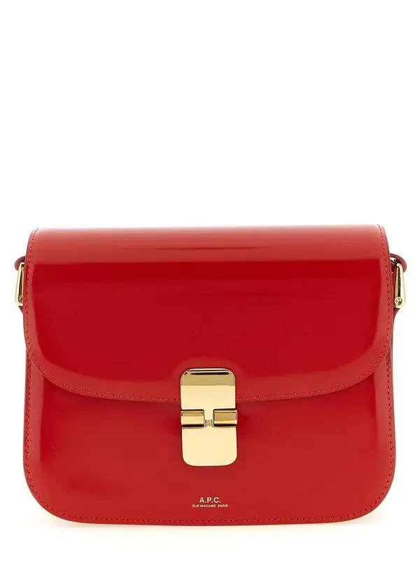 A.p.c. Grace' Small Crossbody Bag - Red
