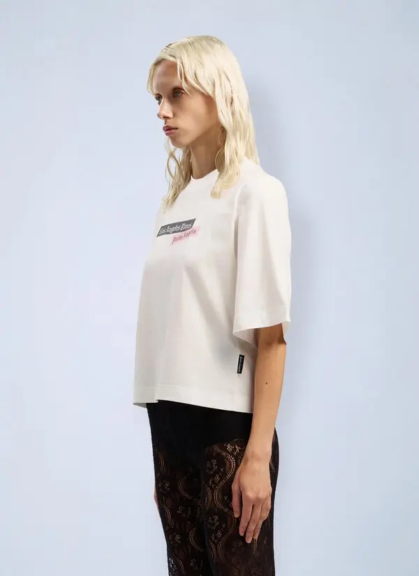 Palm Angels Cropped Graphic T-shirt
