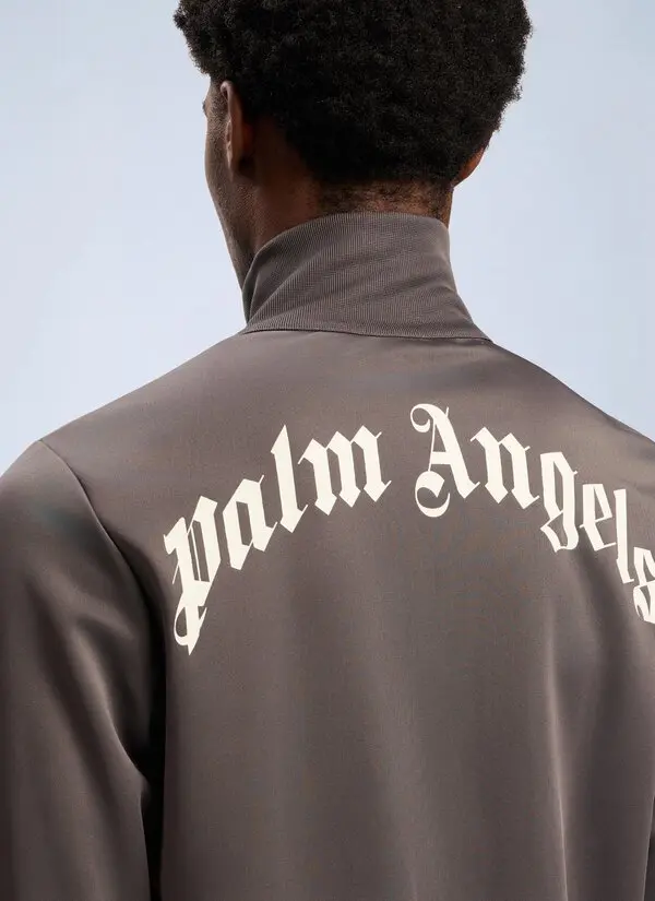 Palm Angels Back Curved Logo Track Jacket
