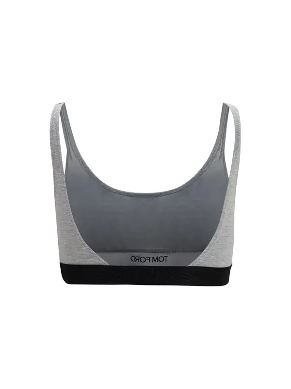 TOM FORD Sports Bra - Gray