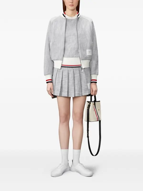 Thom Browne Cotton Mini Skirt