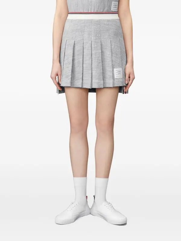 Thom Browne Cotton Mini Skirt - Multicolor