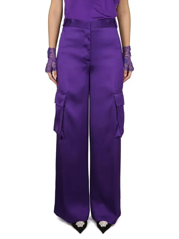 Versace Duchesse Pants - Purple