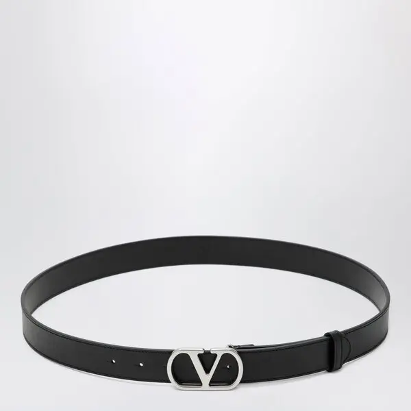 Valentino Garavani Vlogo Belt - Black