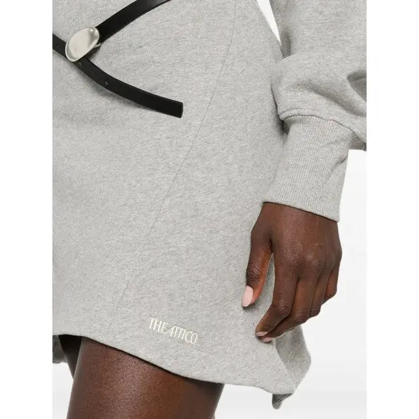 Attico Grey Dresses Day Dresses