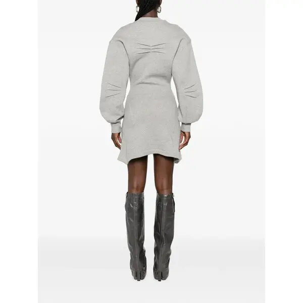 Attico Grey Dresses Day Dresses