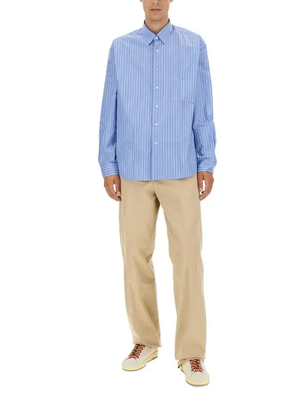LANVIN Twisted Chino Pants