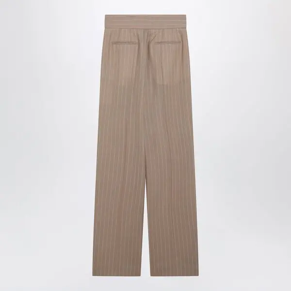 Valentino Garavani Pinstripe Wool Trousers