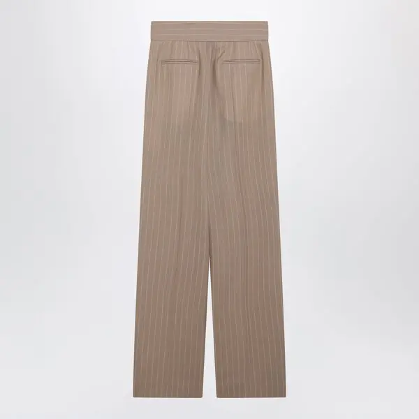 Valentino Garavani Pinstripe Wool Trousers
