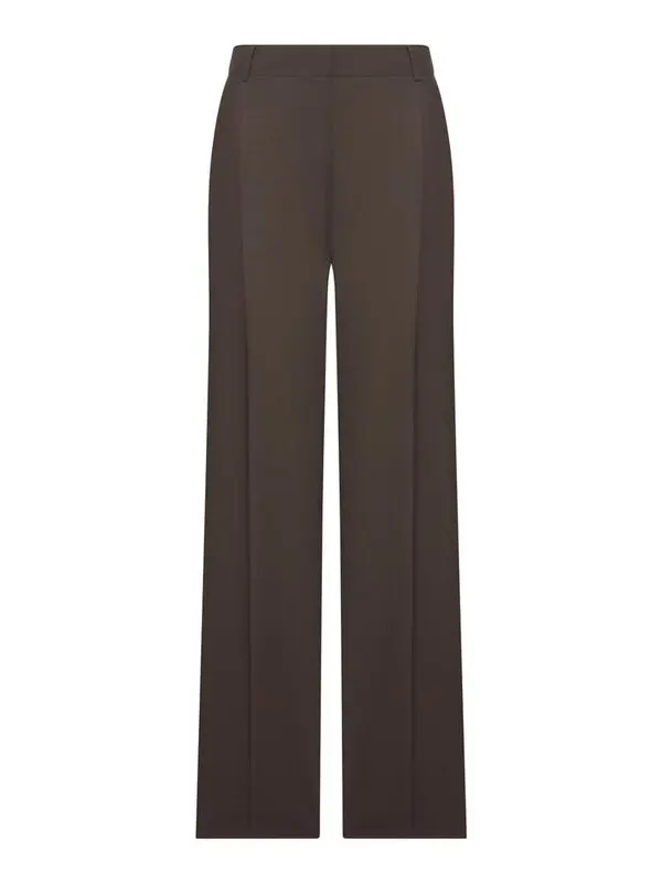TOTEME Tailored Wool Blend Trousers - Multicolor