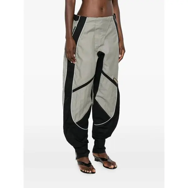 Attico Tapered Trousers - Black