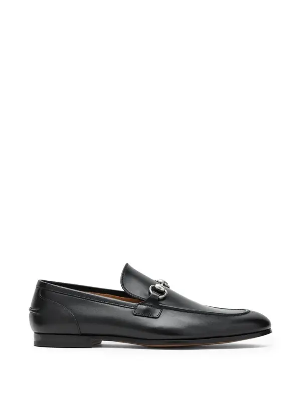 Gucci Jordaan Leather Loafers