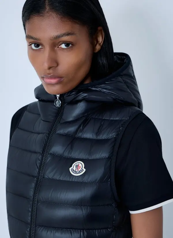 Moncler Glygos Down Vest - Black