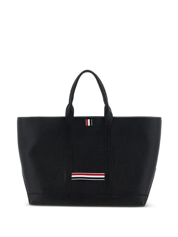 Thom Browne Leather Medium Tote Bag