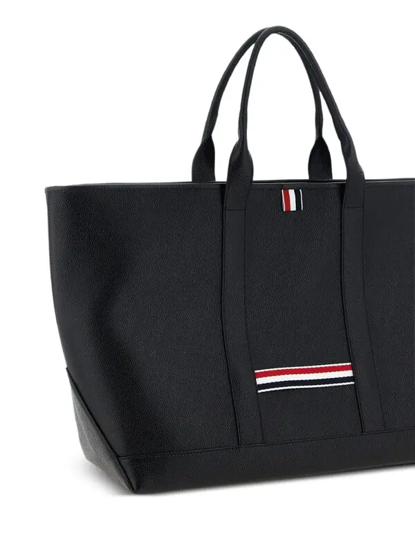 Thom Browne Leather Medium Tote Bag
