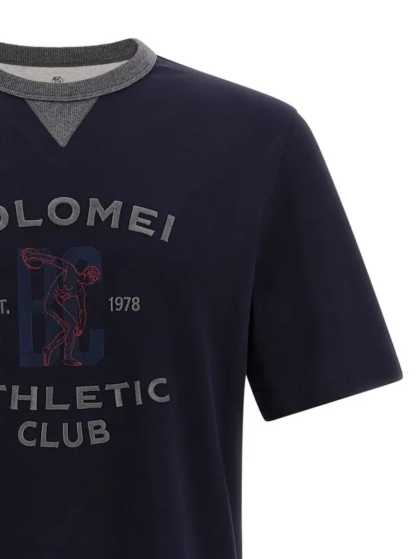 Brunello Cucinelli Solomei Athletic Club' T-shirt