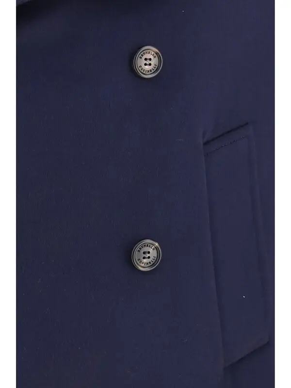 Brunello Cucinelli Double-breasted Wool Coat