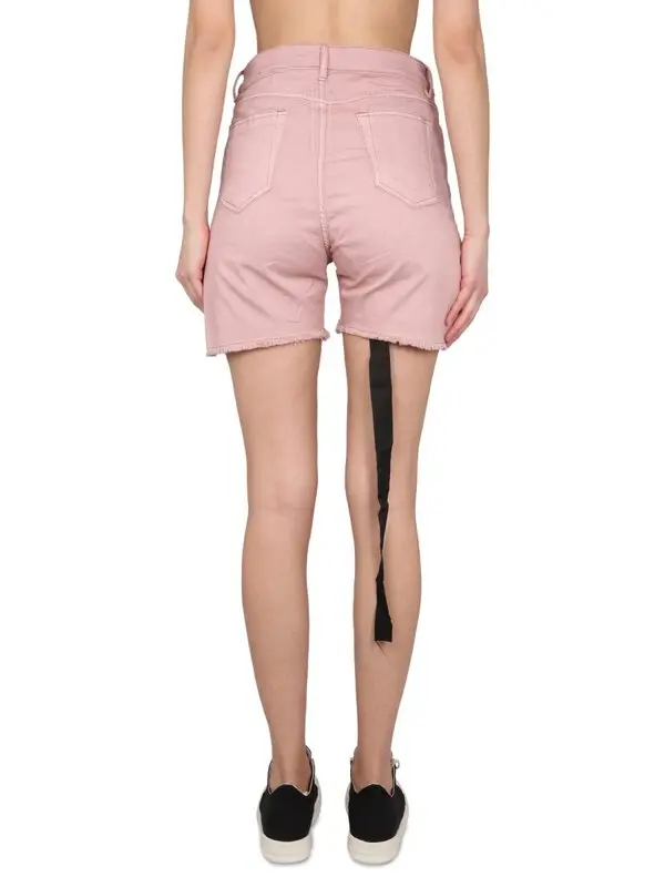 Rick Owens Short In Denim