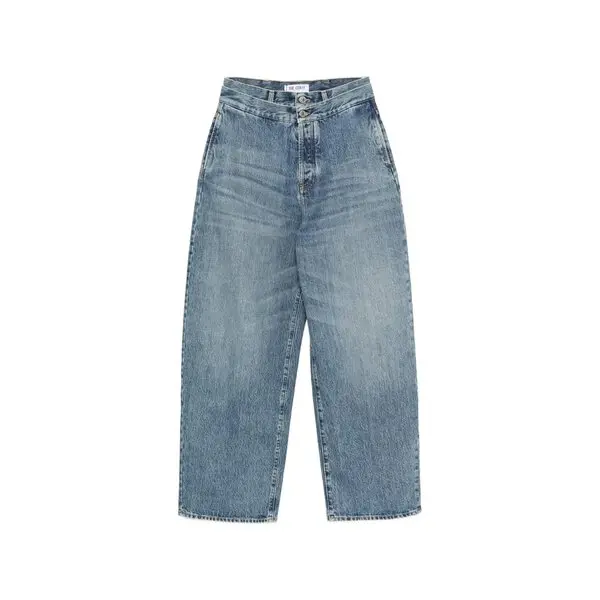 Attico Denim Wide-leg Jeans - Blue
