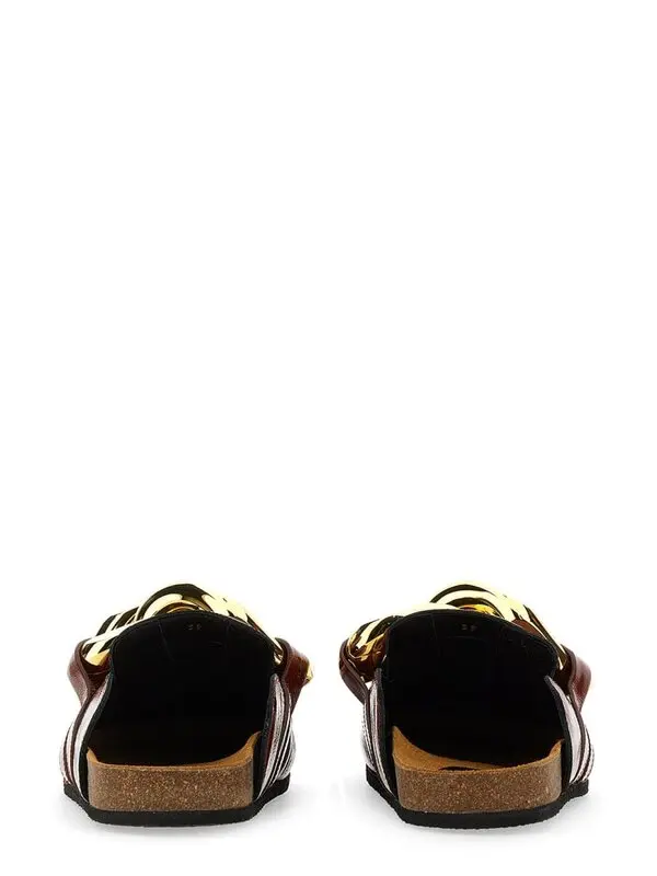 JW Anderson Mule Chain - Brown