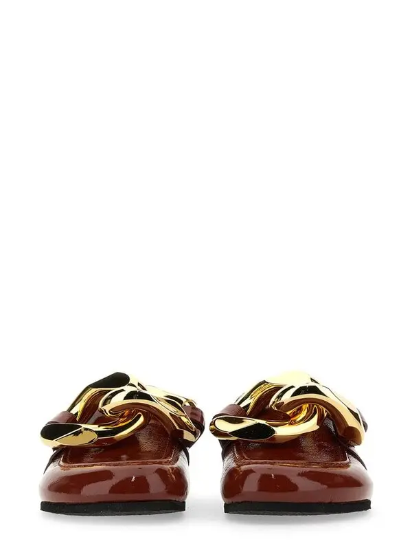 JW Anderson Mule Chain - Brown
