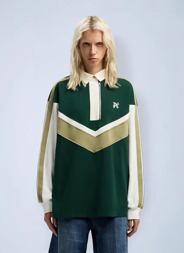 Palm Angels Monogram Polo Shirt