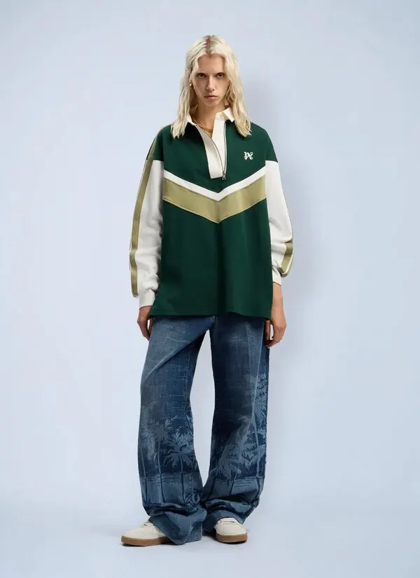 Palm Angels Monogram Polo Shirt