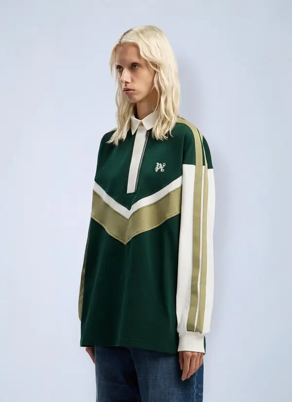 Palm Angels Monogram Polo Shirt