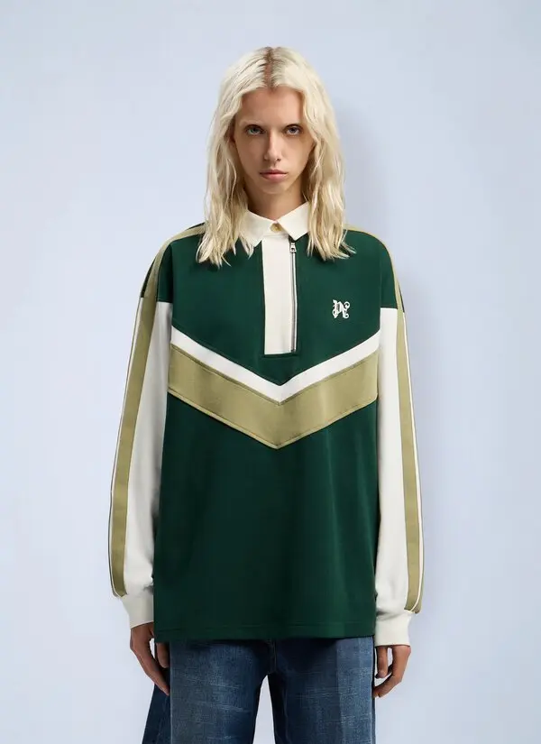 Palm Angels Monogram Polo Shirt - Multicolor
