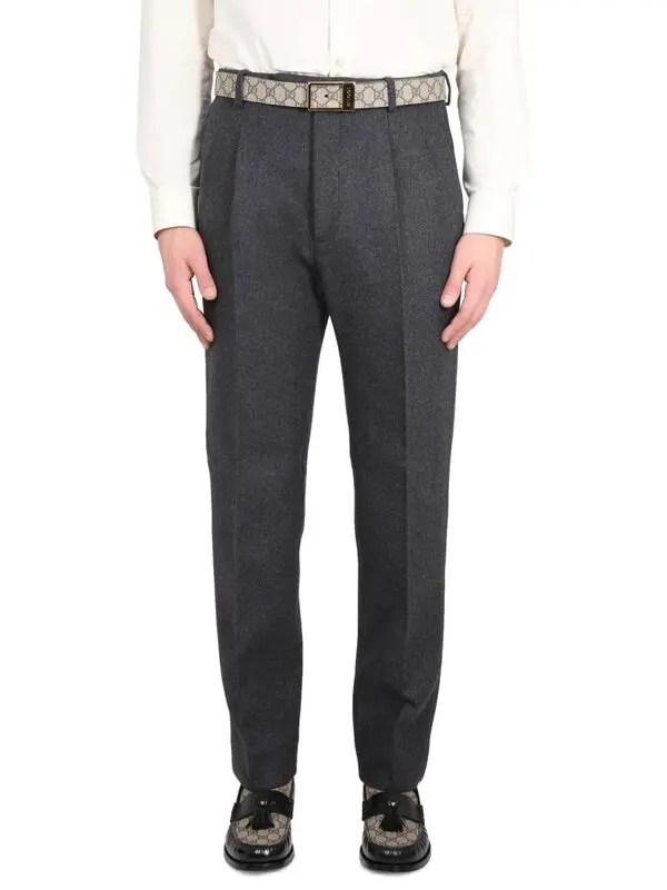 Gucci Cashmere Pants - Gray