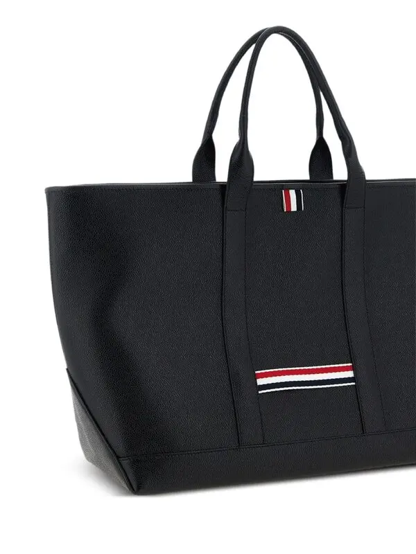 Thom Browne Leather Tote Bag