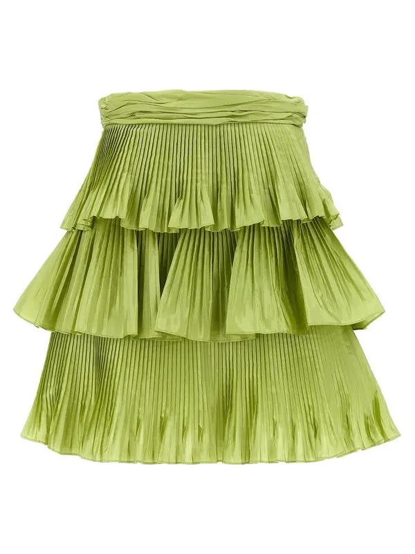 Valentino Garavani Skirt Velentino Garavani Taffet - Green